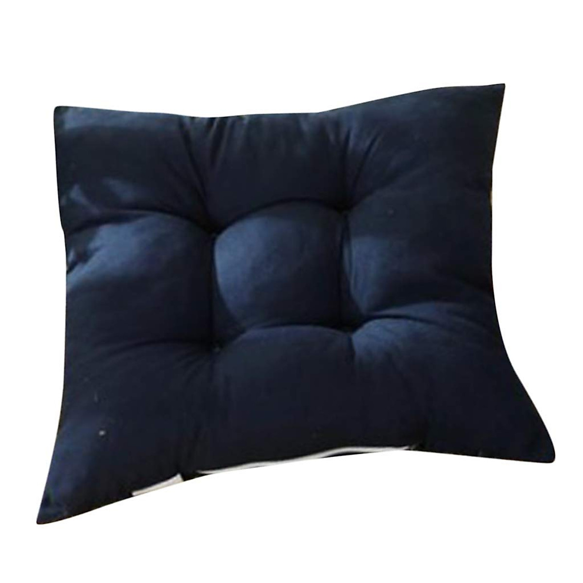 Backbayia 2 Pieces Square Seat Cushions Pillow Chair Pads for Car, Home, Office