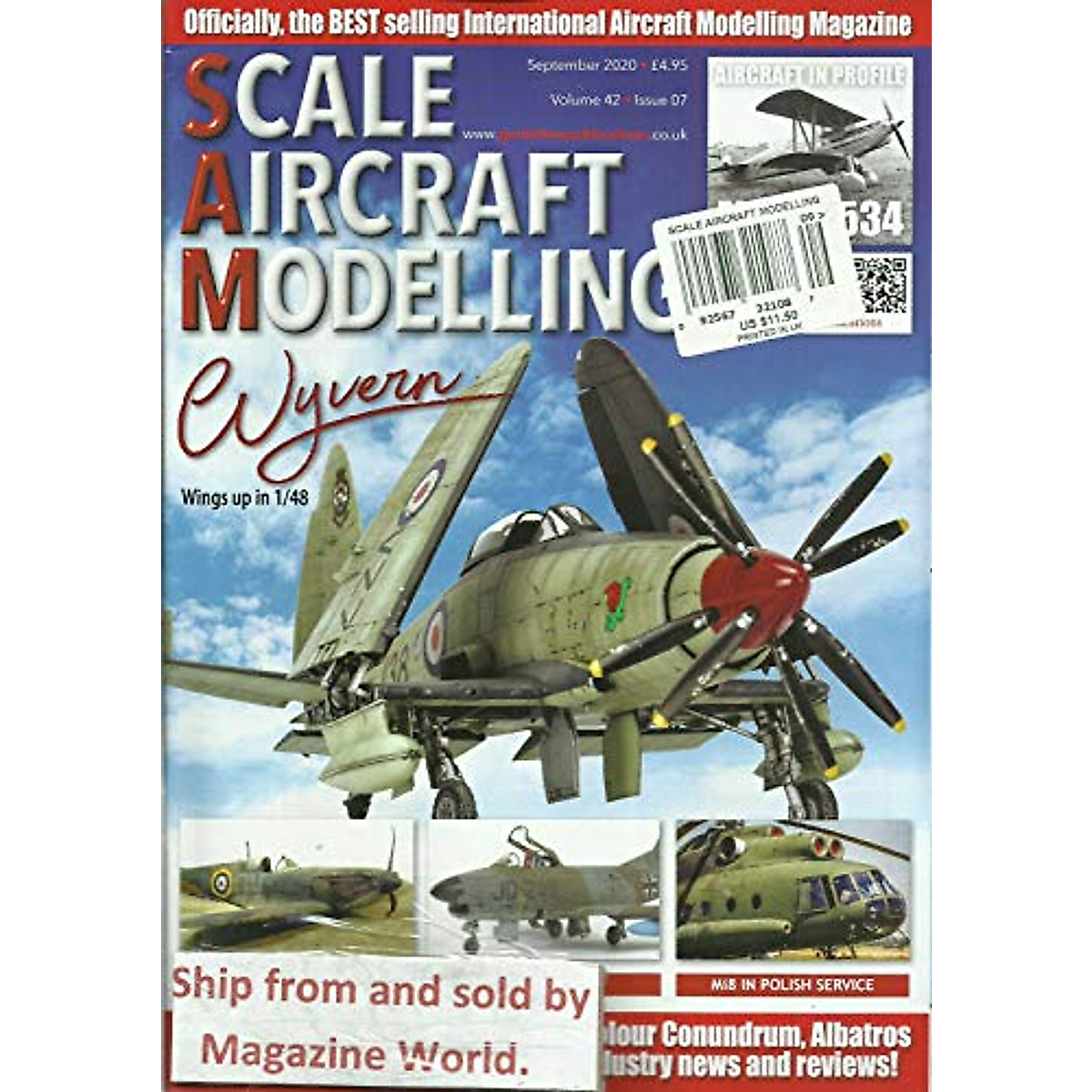 SCALE AIRCRAFT MODELLING MAGAZINE, SEPTEMBER, 2020 * ISSUE # 07 * VOL, 42