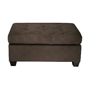 Homelegance Emilio Fabric Accent Ottoman - Chocolate