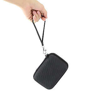 khanka Hard Travel Case Replacement for Rode Wireless GO II Single/GO Dual Channel Compact Digital Wireless Microphone System (Rode GO)/ME Clip-on Wireless Microphone System