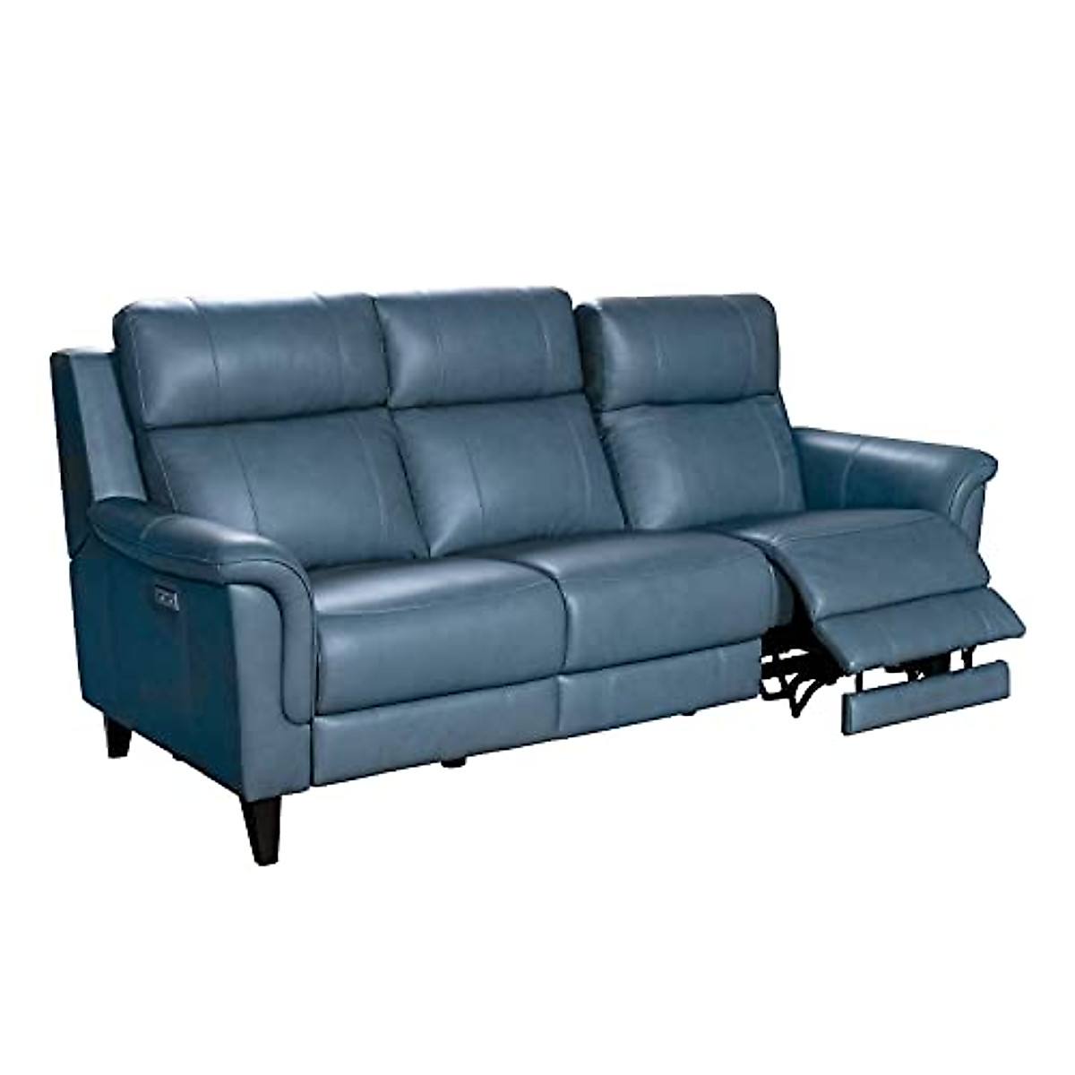Barcalounger Kester Power Reclining Sofa w/Power Head Rests, Masen Bluegray
