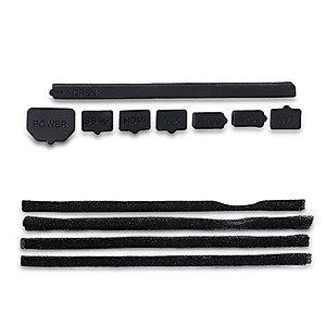OSTENT Dust-Proof Cover Filter Mesh Jack Stopper Kits for Sony PS4 Pro Console