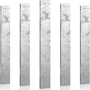 1095 Steel for Knife Making 12"x1.5"x3/16" Flat Stock Steel Annealed High Carbon Steel 1095 Steel Bar Stock Metal Flat Steel Bars Knife Billet for Blade Forging Knife Making Supplies (5 Pcs)