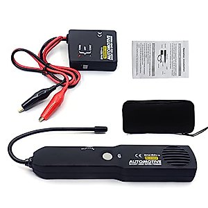 AllureEyes Automotive Cable Wire Tracker Short & Open Circuit Finder Tester Car Vehicle Repair Diagnostic Detector Tool Set DC 6-42V