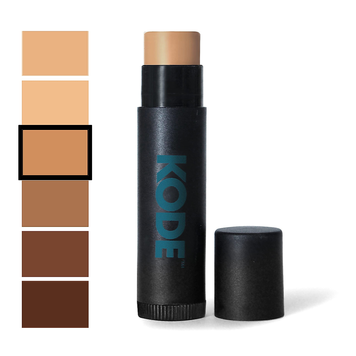 KODE Mens Concealer (Shade 3 of 6) Dark Circle Under Eye Cream Corrector, Multi-Use, Pimples, Scars, Rashes