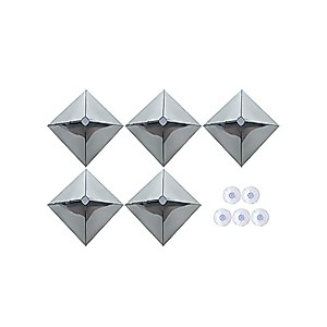 Pack of 3! Individually Packaged, MOCOST 3D Hologram Pyramid Display Projector, MOCOST Hologram Smartphone Hologram Projector, Suitable for Any Smartphone, Compatible Holographic Prism