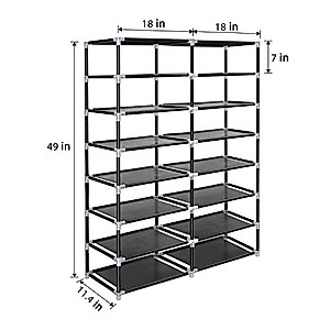 ERONE Shoe Rack Organizer 7-10 Tiers