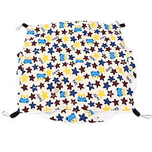 Germer Hammock, Hanging Bed Hanging Plush for Indoor(Small Size, Cartoon Stars)