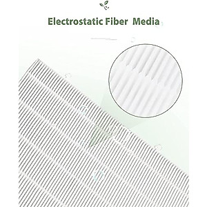 2-Pack C545 Replacement Filter S Kit Compatible with Winix C545 Air Purifier, H13 True HEPA Filter Replace 1712-0096-00