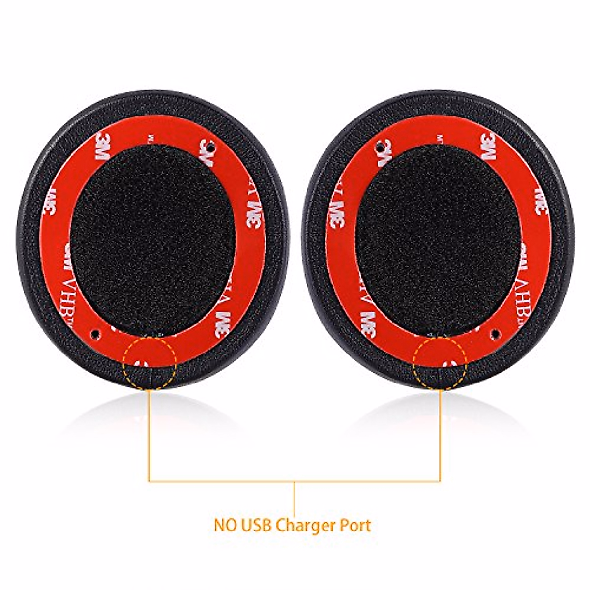 Solo 2 Wired Replacement Earpads - JARMOR Protein Leather & Memory Foam Ear Cushion Pads for Beats Solo2 Wired On-Ear Headphones by Dr. Dre ONLY (NOT FIT Solo 2.0/3.0 Wireless) - Black