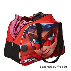 Miraculous Ladybug Duffel Bag for Dance, Travel, Sports, or Gymnastics