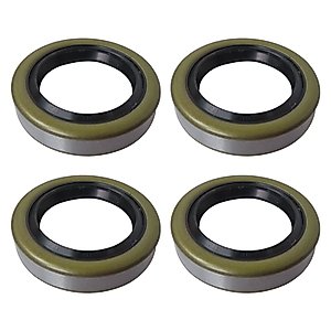 Pack of 4 Trailer Axle Hub Wheel Grease Seal for Dexter 010-019-00 (10-19) Transcom 171255TB National 473336, 3500# E-Z Lube Axle #84 1.719'' X 2.565'' - GRABOTE
