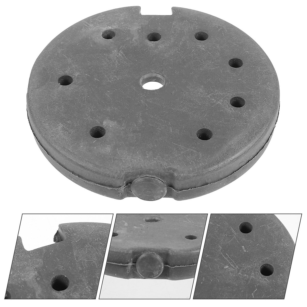 Homoyoyo Floor Lamp Weight Replacement, Desk Lamp Floor Lamp Base Iron Desk Lamp Weights for Bedside Nightstand Floor Light Holder