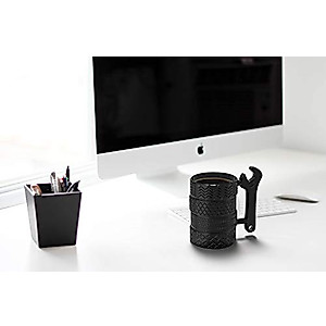 MISHOWNET Tire Coffee Tea Mug Gift for Car Lovers Mechanics Car Enthusiasts Christmas Gifts for Man Birthday Gift