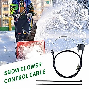 POSEAGLE 946-04091 Clutch Cable Compatible with MTD 946-04091 Clutch Cable, MTD 746-04091 Clutch Cable, 946 04091, 746 04091, 74604091, 94604091 Cable for MTD Many Snow Throwers