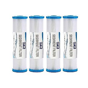 IPW Industries Inc Compatible for American Plumber W20CLA Whole House Sediment Filter Cartridge 5 Micron Well Pump Irrigation (4)