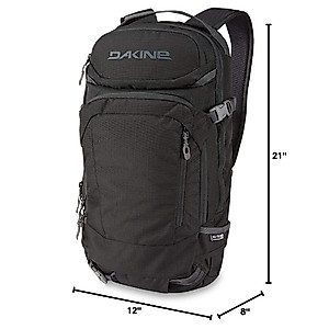 Dakine Heli Pro 20 Liter Winter Adventure Backpack, Black