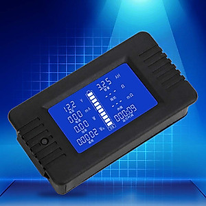 Electrical Battery Testers PZEM-015 Energy Meter Multifunctional Battery Meter Tester, 300A Shunt Battery Shunt Battery Monitor with Shunt, Voltage Power Energy Consumption Capacity Teste