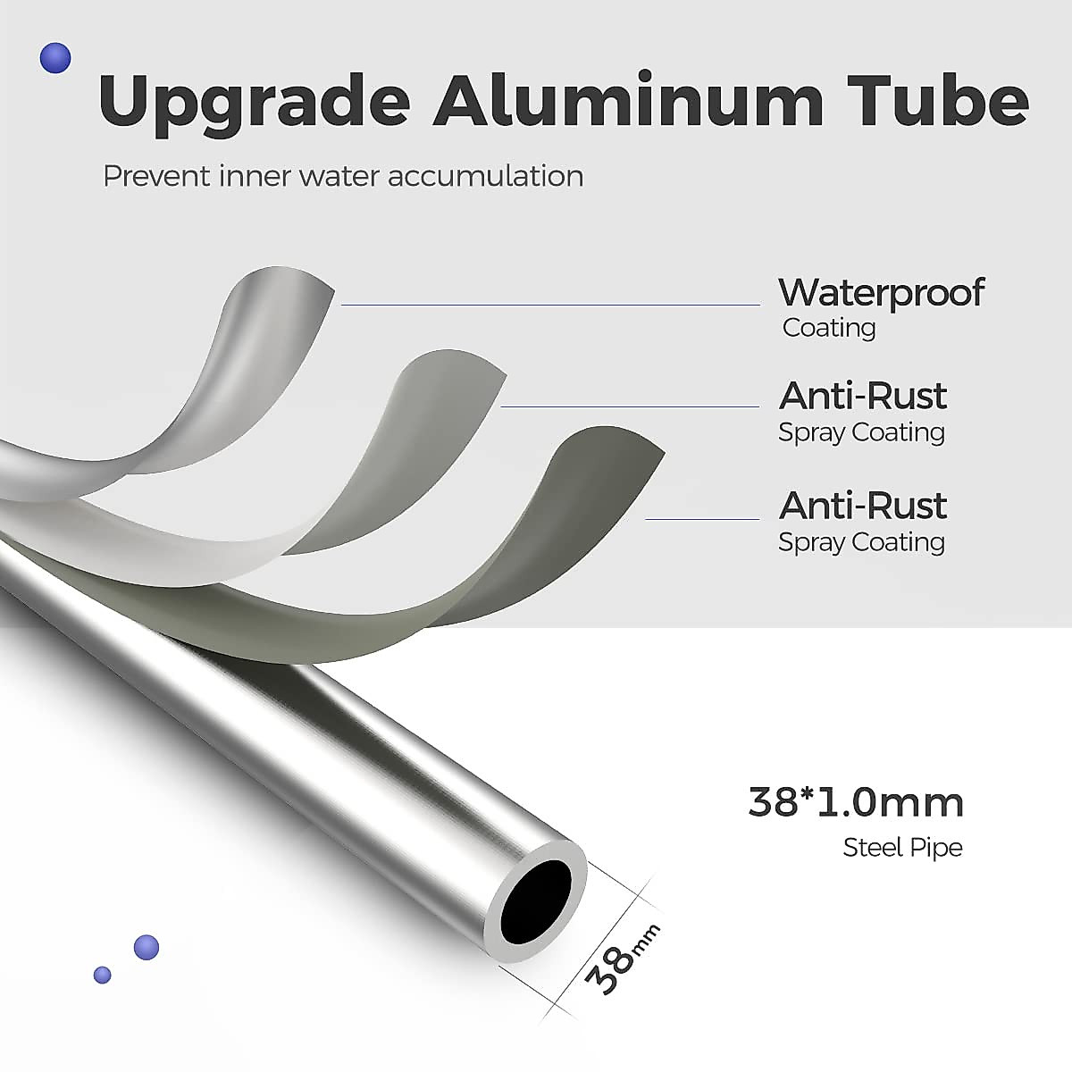 Quictent 20x40 Party Tent Heavy Duty PVC Large Commercial Vinly Canopy Wedding Big Event Shelter, Stripe Blue&White