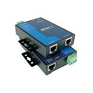 MOXA NPort 5210 w/Adapter 2 Port Serial Device Server, 10/100M Ethernet, RS-232, RJ45 8pin, 15KV ESD, 110V 230V