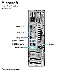 lenovo ThinkCentre M92p Business Desktop Computer - Intel Core i7 Up to 3.9GHz, 16GB RAM, 480 GB SSD, Windows 10 Pro (Renewed)