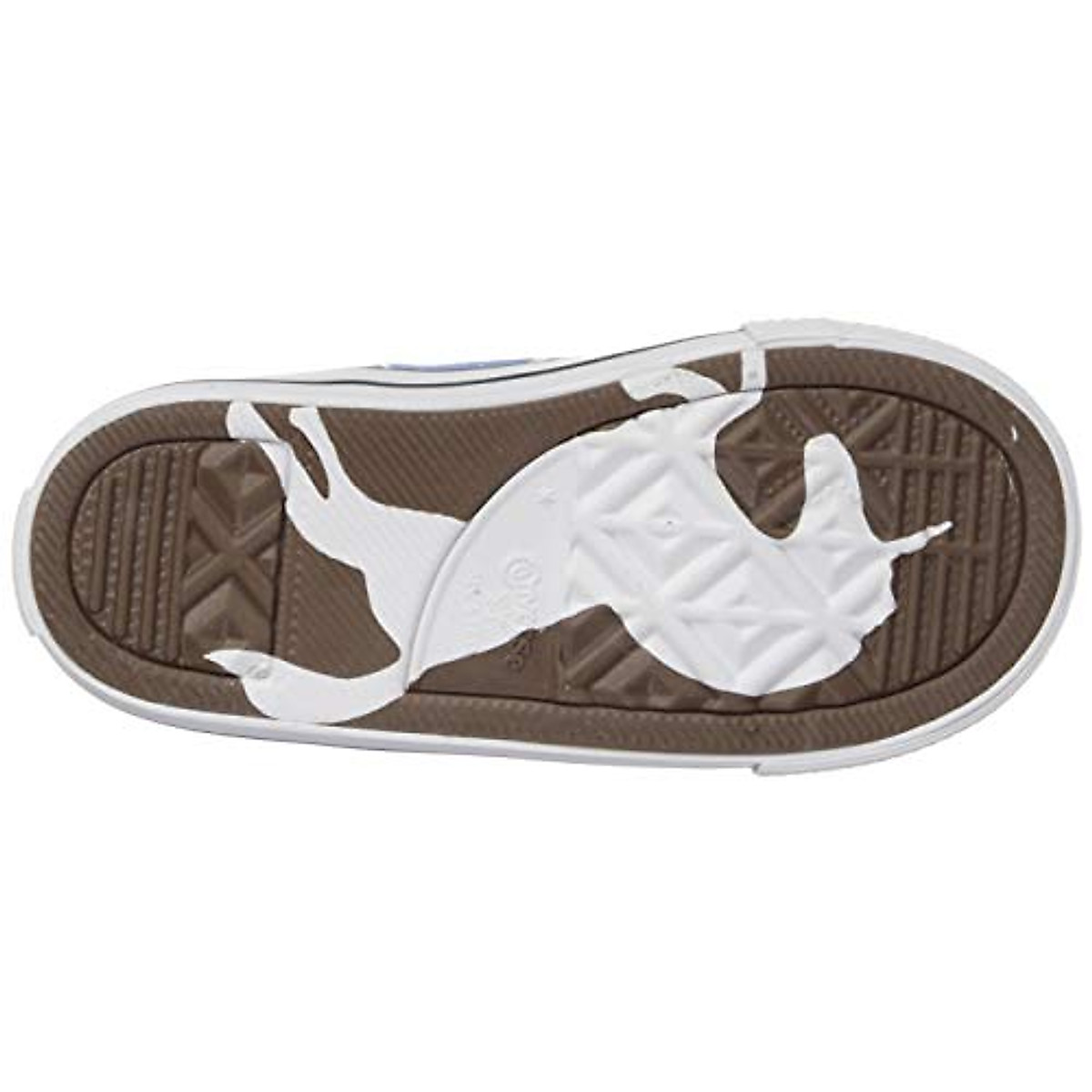 Converse Baby-Girl's Chuck Taylor All Star 1V Unicons Sneaker, Light Blue/Black/White, 3 M US Infant