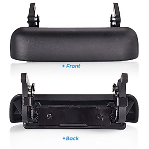 FAERSI Exterior Tailgate Door Handle Textured Black Lift Gate Rear Latch Handle Replacements for Ford Ranger 1998-2011, 01-07 Mazda B2300, 98-01 Mazda B2500, 98-07 Mazda B3000 B4000, 90695 FO1915109