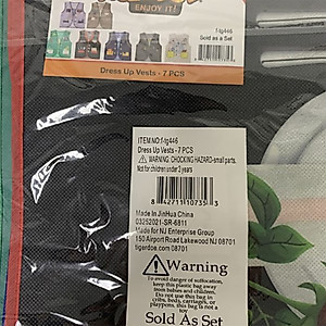 Tigerdoe Kids costumes - 7 Pc - Pretend Play School Set - Career Costumes - Kids Dress Up Costume