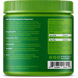 Allergy Immune Soft Chews + Hemp Seed for Dogs - with Curcumin + Glucosamine for Dogs with Hemp - Hip & Joint Dog Supplement with Chondroitin