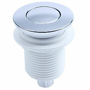Fuoequl 16A On Off Push Button Switch Jetted Whirlpool Jet for Bath Tub Spa Garbage
