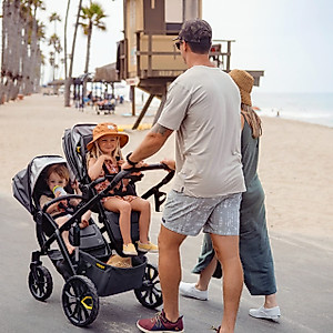 Veer Switchback &Roll Stroller Frame | 4 Wheel All-Terrain Stroller for Switchback Seat | Fits All Major Infant Car Seats (Adapters Sold Separate) | Shock Absorbing, Durable, Maneuverable, Collapsible