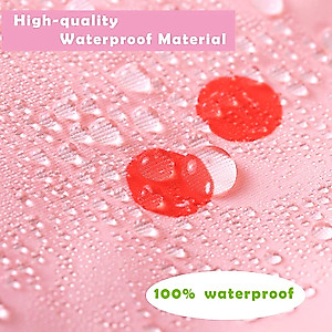 iSPECIAL Shower Cap for Women Long Hair Reusable, Adjustable Shower Caps & Luxury Waterproof Bathing Hair Cap for Women, Elegant Double Layer Shower Caps