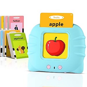 Talking Flash Cards for Toddler 1 2 3 4 Year Old Gifts, Learning Toys for Toddlers 2-4 Years, Sensory Toys for Kids with Autism, Speech Therapy Toys, Montessori Toys, 224 Sight Words Flash Cards