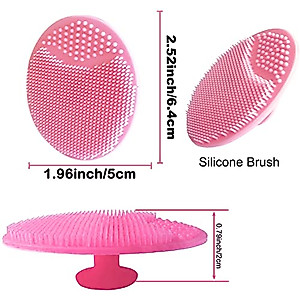 Eycikafa Baby Hair Brush, Goat Bristles Brush and Baby Cradle Cap Brush Set for Cradle Cap Treatment Wood Bristle Brush for Newborns and Toddlers (2 Piece)