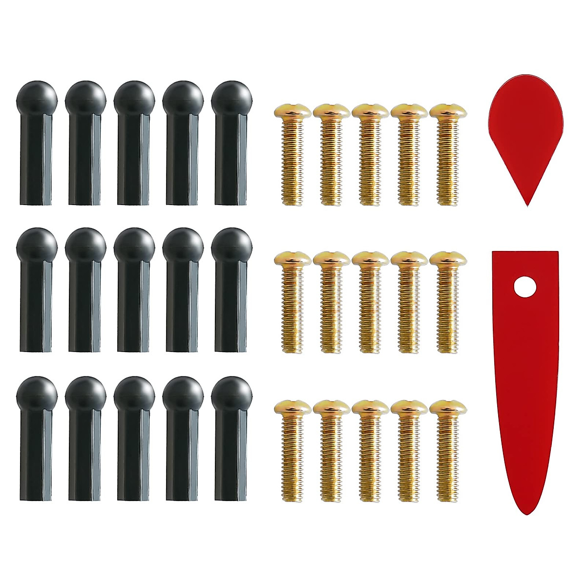 Hooomyai Prize Wheel Pegs & Red Pointer Replacement Kit Spinning Wheel Replacement for Trade Show Carnival Party Pub