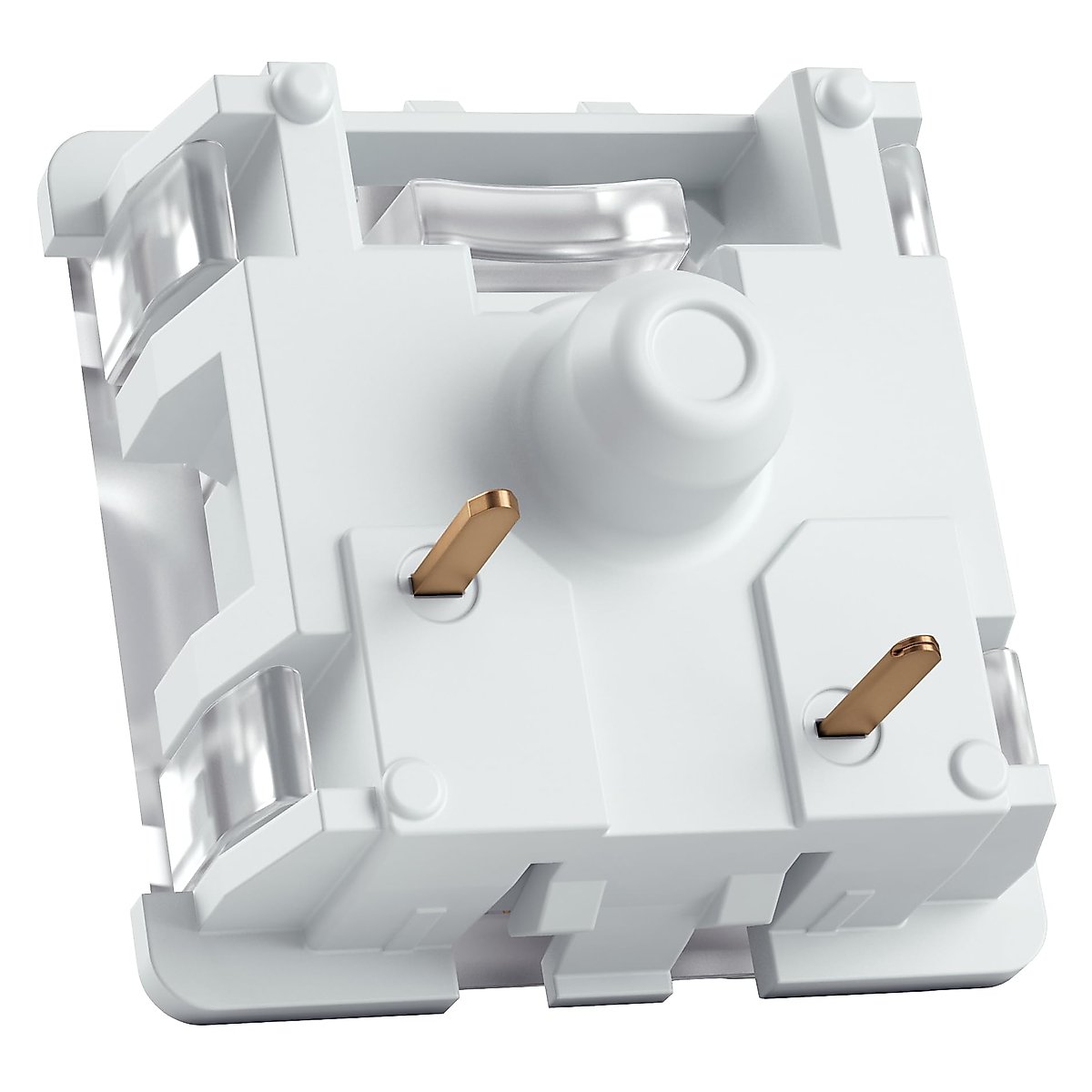 Glorious Kailh Box White Mechanical Keyboard Switches: Clicky 120-Pack for Enhanced Gaming Experience - Perfect for High-Speed Typing