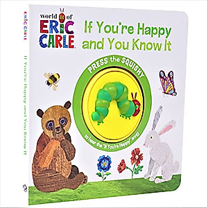 World of Eric Carle, If You're Happy and You Know It - Squishy Button Sound Book - PI Kids (Play-A-Sound)