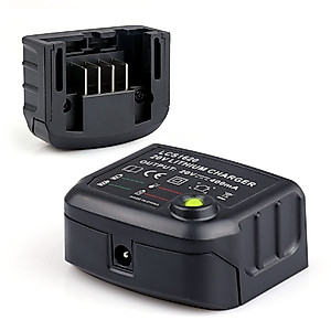 LCS1620 Charger Replacement for Black and Decker 20V Lithium-ion Fast Battery Charger Compatible with Black & Decker 16V 20V Li-ion Battery LBXR20 LBX20 LBX4020 LB2X4020