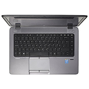 HP 2018 Elitebook 840 G1 14" HD LED-backlit anti-glare Laptop Computer, Intel Dual-Core i5-4300U up to 2.9GHz, 16GB RAM, 256GB SSD, USB 3.0, Bluetooth, Window 10 Pro (Renewed)