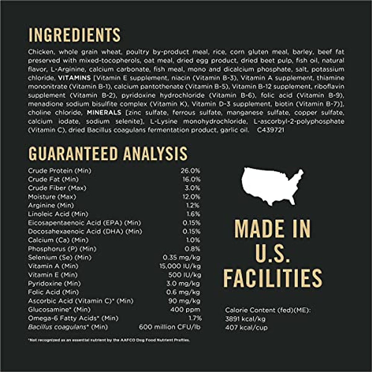 Purina Pro Plan Calm & Balanced Dry Dog Food, Adult Dog Calming DHA Chicken & Rice Formula - 5 lb. Bag