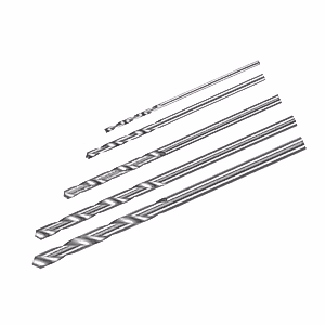 uxcell High Speed Steel Straight Shank Twist Drill Bit Set, Spiral Rotary Tool 1mm-3mm Drilling Dia