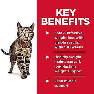 Hill's Science Diet Canned Wet Cat Food, Adult, Perfect Weight for Weight Management, Roasted Vegetable & Chicken Recipe, 2.9 oz Cans, 24 Pack