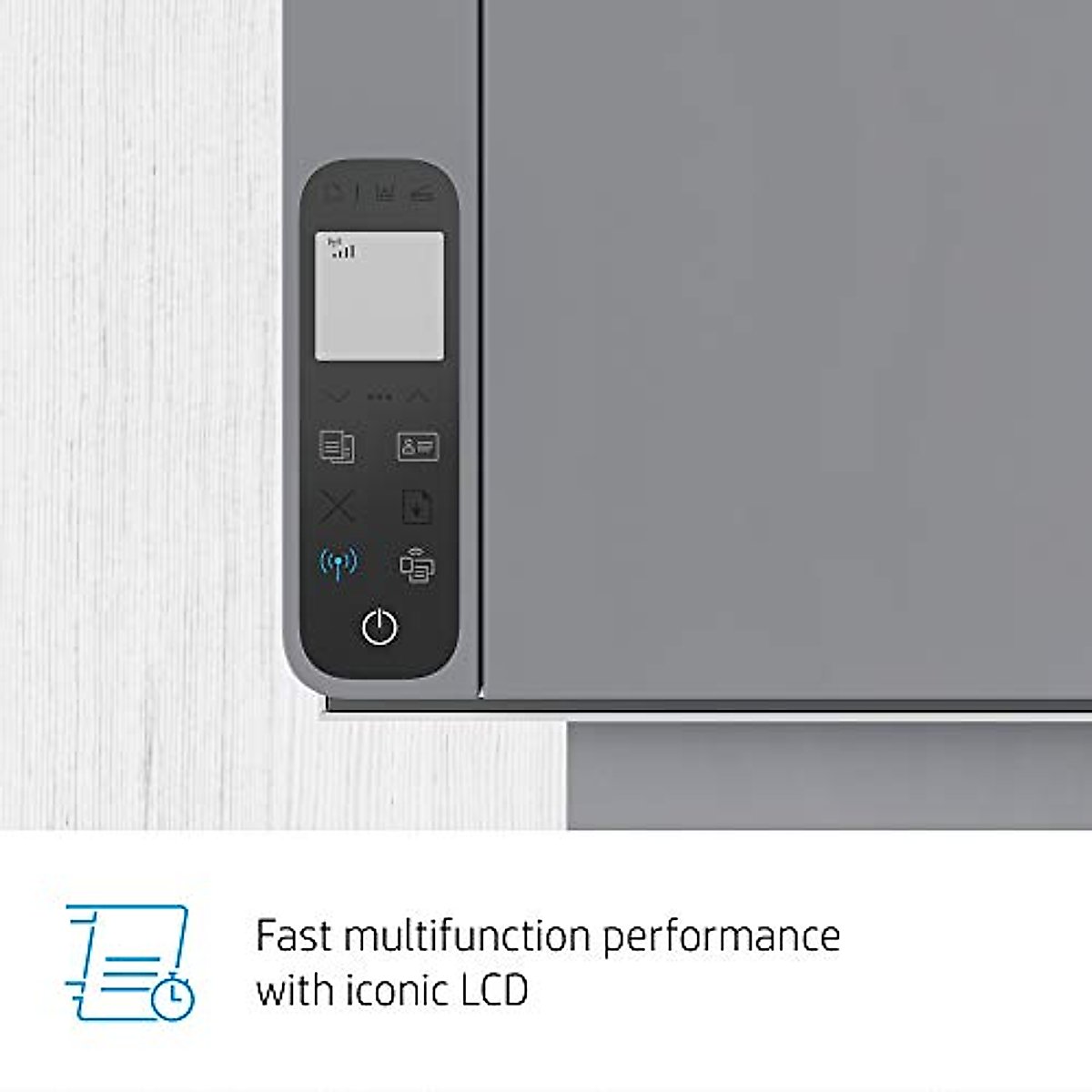HP Neverstop Laser MFP 1202w Wireless Monochrome All-in-One Printer with cartridge-free toner tank, comes with up to 5,000 pages of toner in the box (5HG92A)