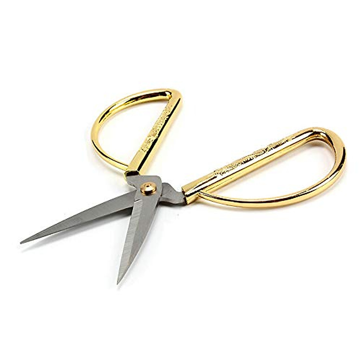 Wasan Chinoiserie Dragon and Phoenix Chinese Scissors Stainless Steel Scissors Sewing Scissors,Gold Plated Tailor Scissors for Sewing Household Handicrafts Bonsai Kitchen