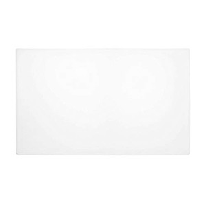 Thirteen Chefs Plastic Cutting Board - Large Commercial Chopping Boards - White, 30 x 18 Inch