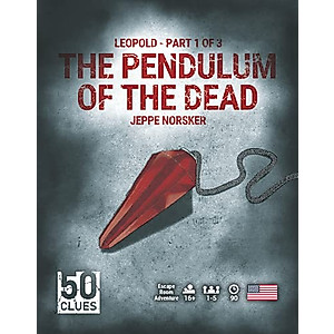 COILEDSPRING 50 Clues | 50 Clues - Part 1: The Pendulm of The Dead | Puzzle Escape Game | Ages 16+ | 1-5 Players | 90 Minutes Playing Time