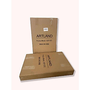 ARTLAND Modern 100% Hand Painted Abstract Oil Painting on Canvas The Maze Of Memory 3-Piece Gallery-Wrapped Framed Wall Art Ready to Hang for Living Room for Wall Decor Home Decoration 24x48inches