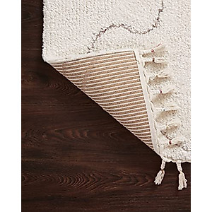 Justina Blakeney x Loloi Ronnie Collection RON-04 Ivory/Natural, Contemporary 2'-2" x 3'-9" Accent Rug