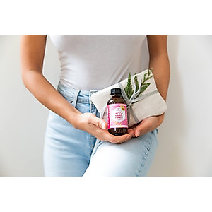 Witch Hazel Alcohol Free Toner by Leven Rose, 100% Pure Organic Facial Rose Water with Rose Petals, Calendula, Cucumber, and Chamomile Flower 4 oz