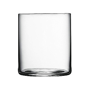 Luigi Bormioli Top Class 12.25 Oz Thin DOF Glass, Set Of 6 Water Drinking Glasses, Son.hyx High Tech Blown Crystal Glass, For Whisky, Cocktail, Ice Tea, Water, Juice, Dishwasher Safe, Made In Italy